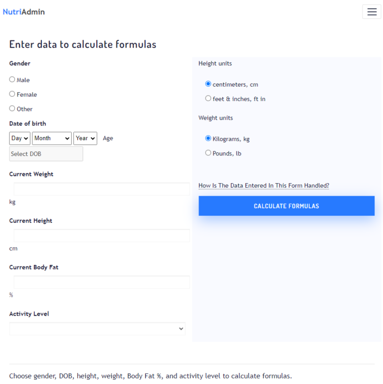 METs for Nutrition Professionals - NutriAdmin Blog