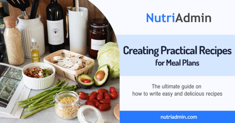 How To Make a Recipe for Meal Planning, The Ultimate Guide