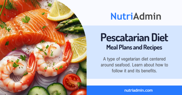 Pescatarian Diet Plan and Recipes - NutriAdmin Blog