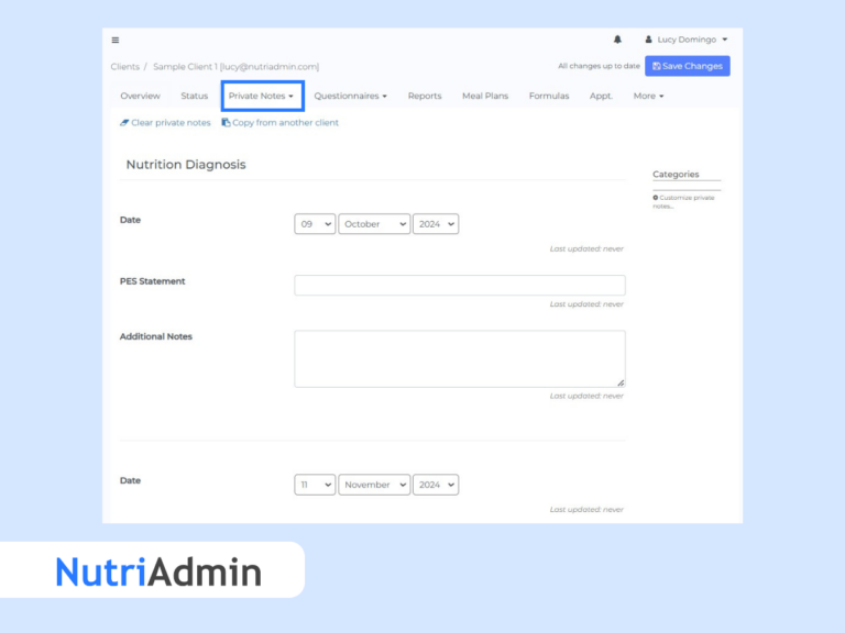 Nutrition Diagnosis: Writing PES Statements - NutriAdmin Blog